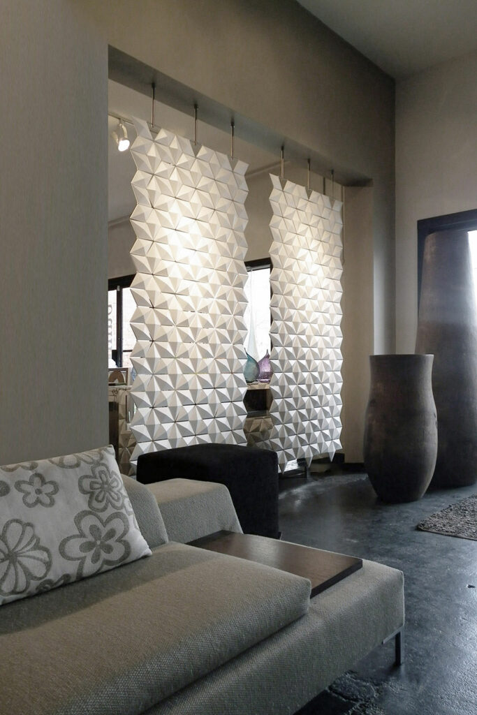 Booth divider - practical and beautiful • Interior Project